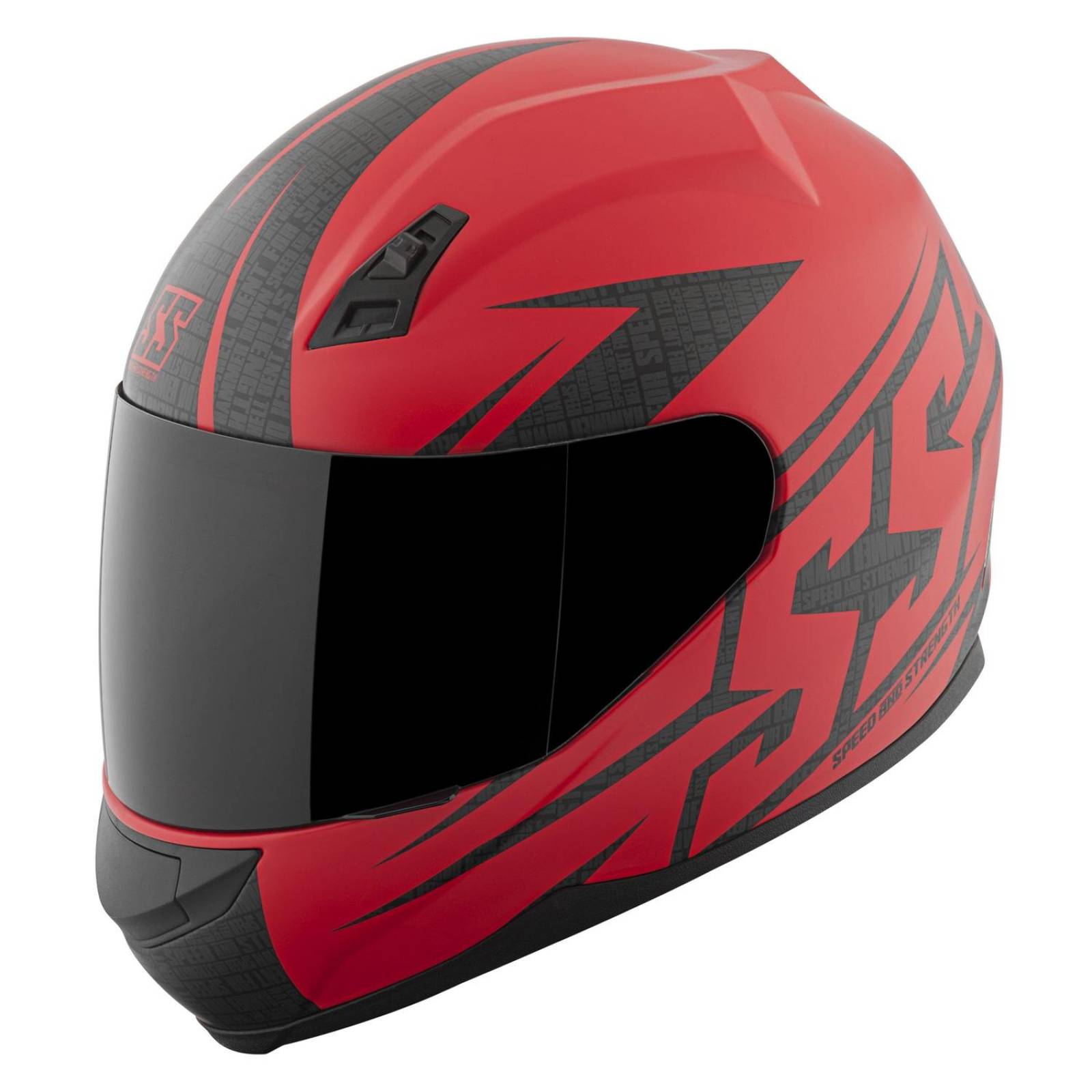 Casco Integral SS700 Hammer Down Speed & Strength Rojo